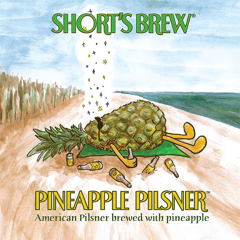 Pineapple Pilsner - Short's Brewing Company