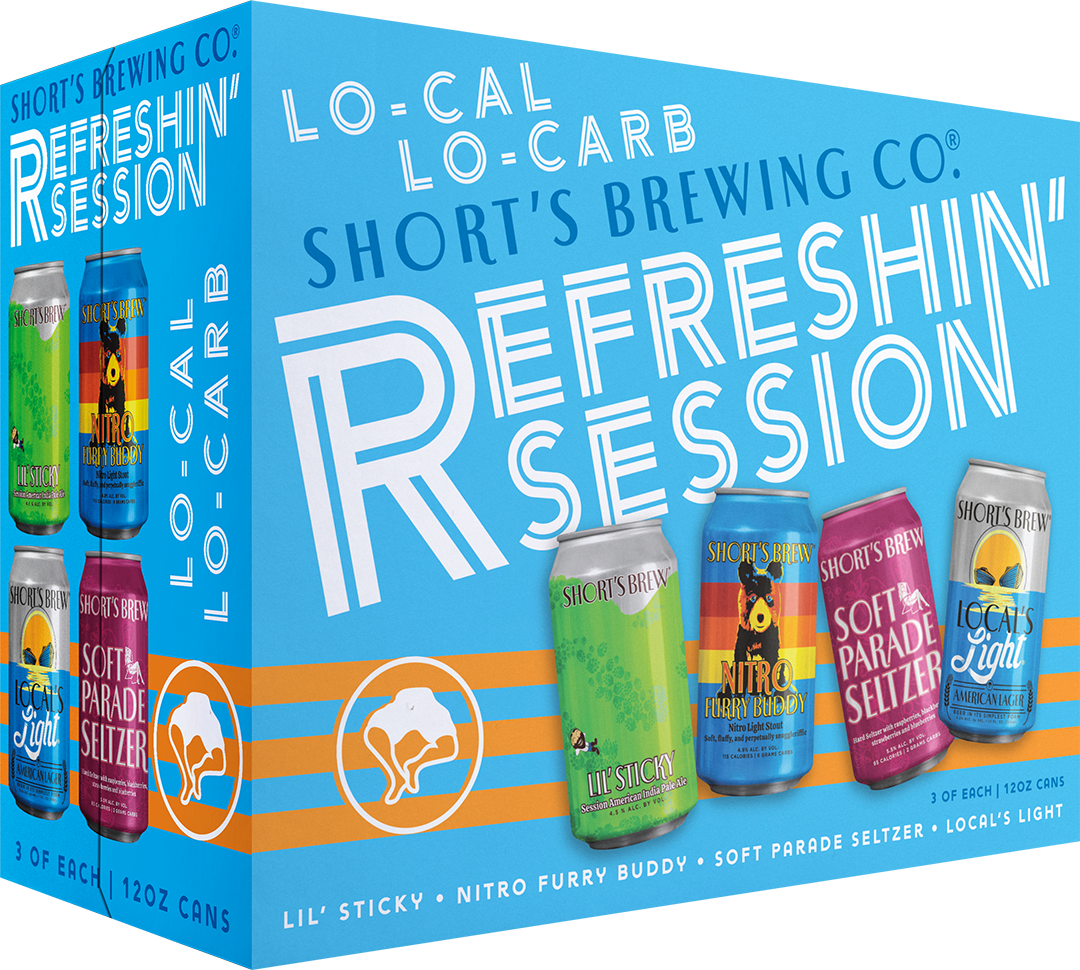 Refreshin Session Variety Pack - Short's Brewing Company