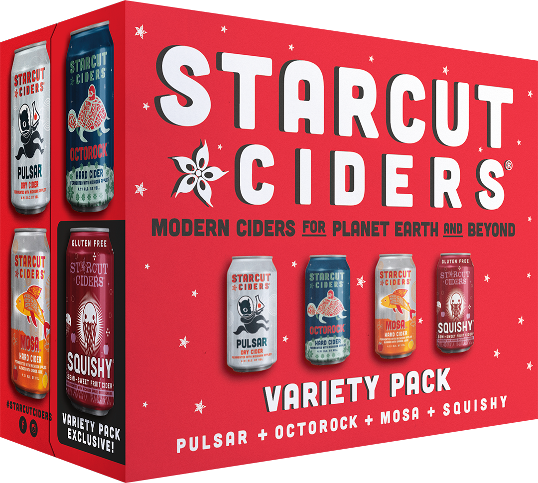 Starcut Cider Variety Pack (Squishy) - Short's Brewing Company