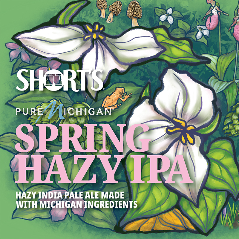 Pure Michigan Spring Hazy IPA - Short's Brewing Company